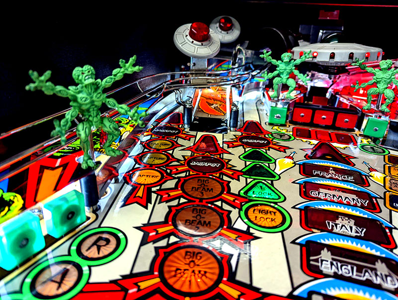 Attack from Mars Pinball Machine - Collector's Example